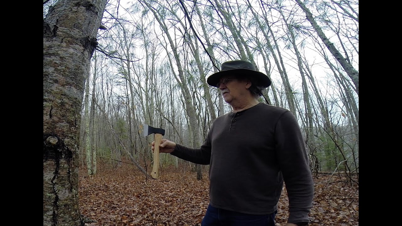 How i build a deer hunting shelter - YouTube