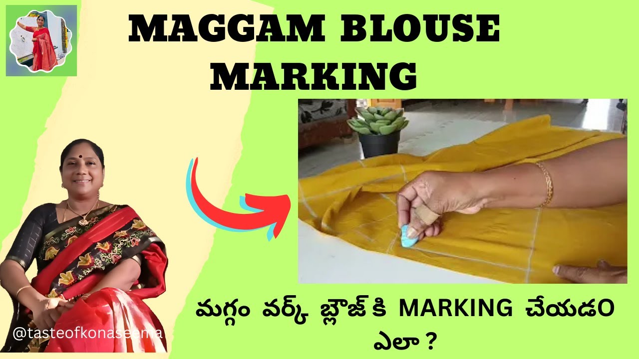 maggam work marking#diy aari work#viralvideo - YouTube