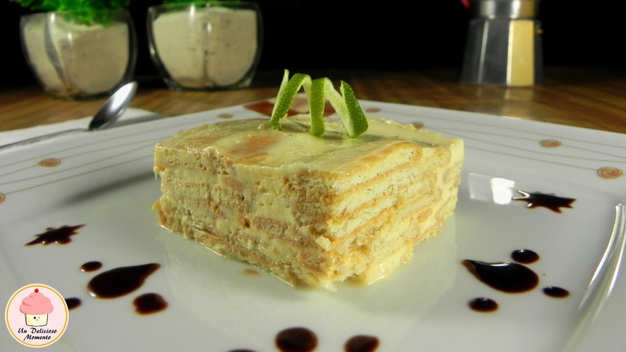 Pastel Frío de Limón, fácil y sin horno / Cold lemon cake, easy and ...