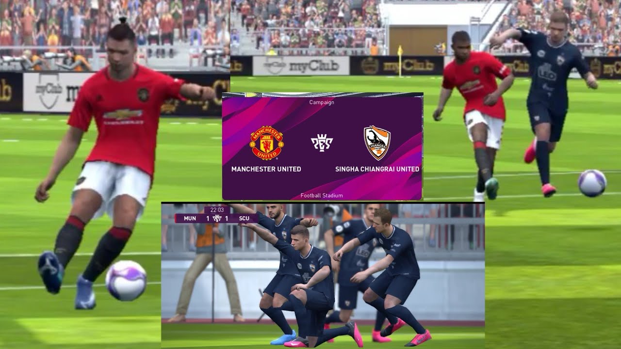 Ronaldo Play Score goals Pes 2020 - YouTube