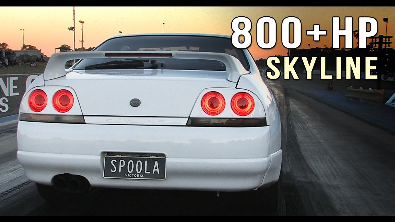 800+hp Nissan Skyline | SPOOLA - YouTube