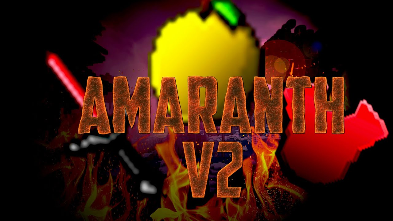 Amaranth [V2] PvP Texture Pack Release MCPE 1.4 [FPS Friendly] - YouTube