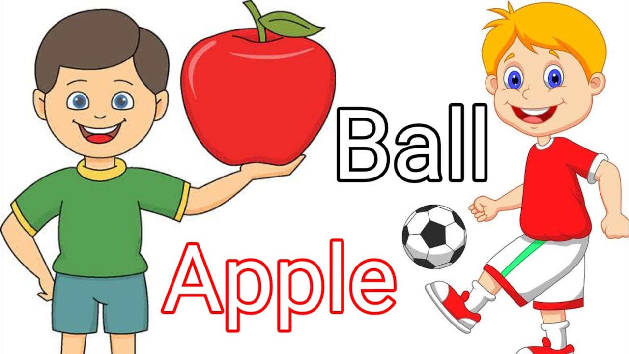 ABCD Alphabet Song| A for apple| B for ball| kids education| Nursery ...