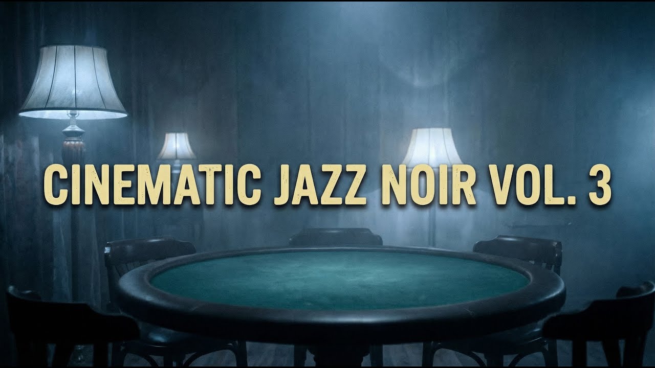 Cinematic Jazz Noir ♠️ After the Table | Vol. 3 | 1 Hour Late-Night ...