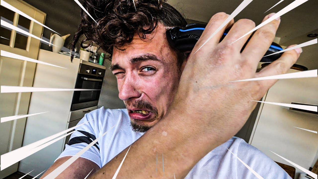 EIGEN HAREN SCHEREN GAAT FOUT! afl5 - YouTube