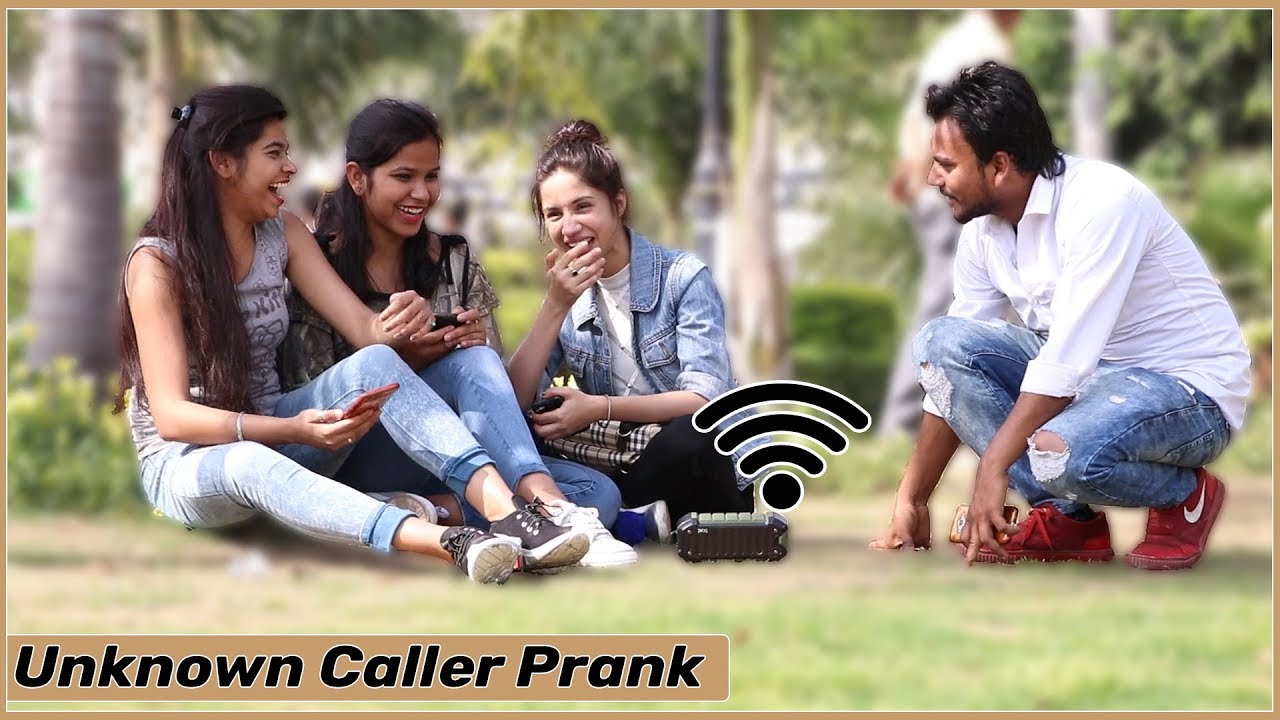 Unknown Caller Prank on Cute Girls | Funky Joker - YouTube