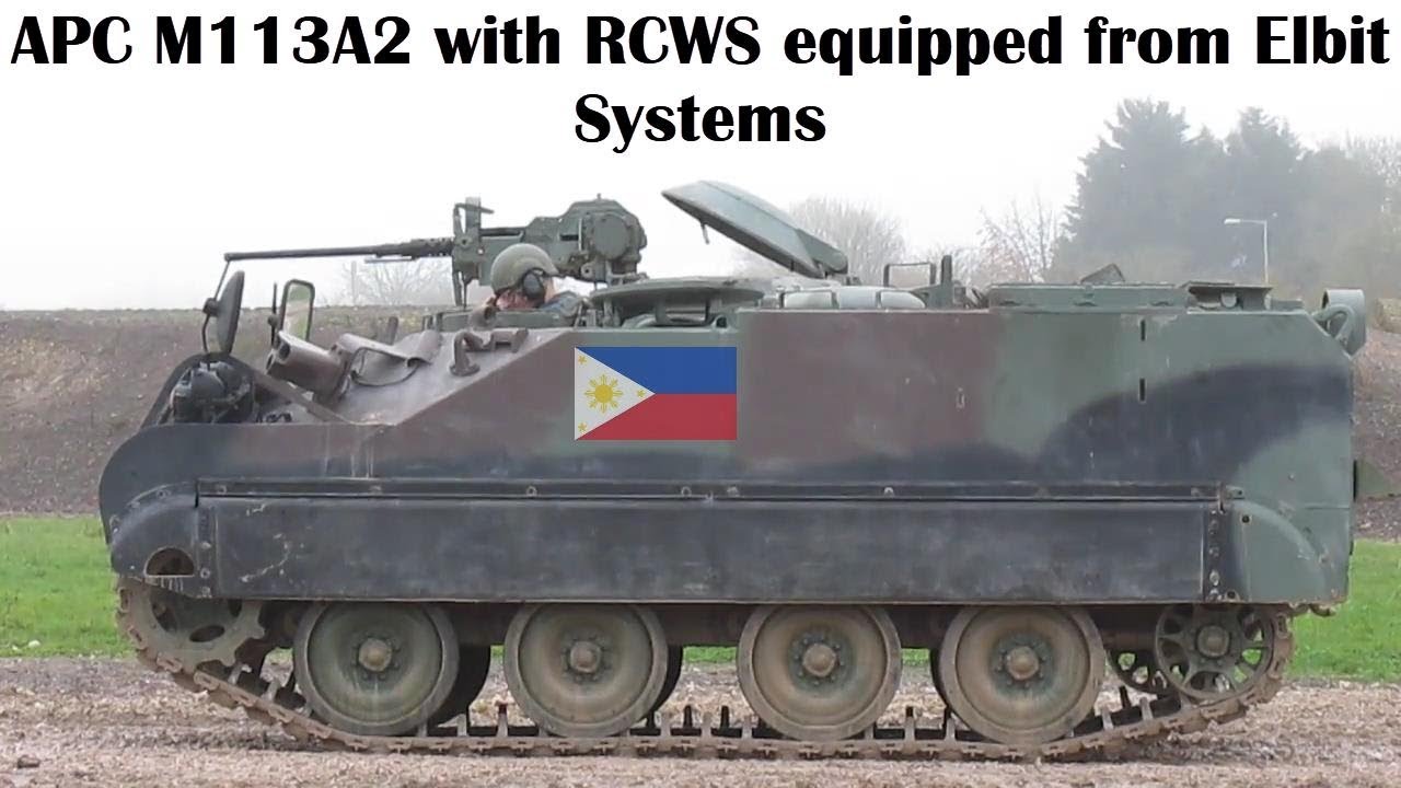 The Philippine Army receives additional APC M113A2 with RCWS equipped ...