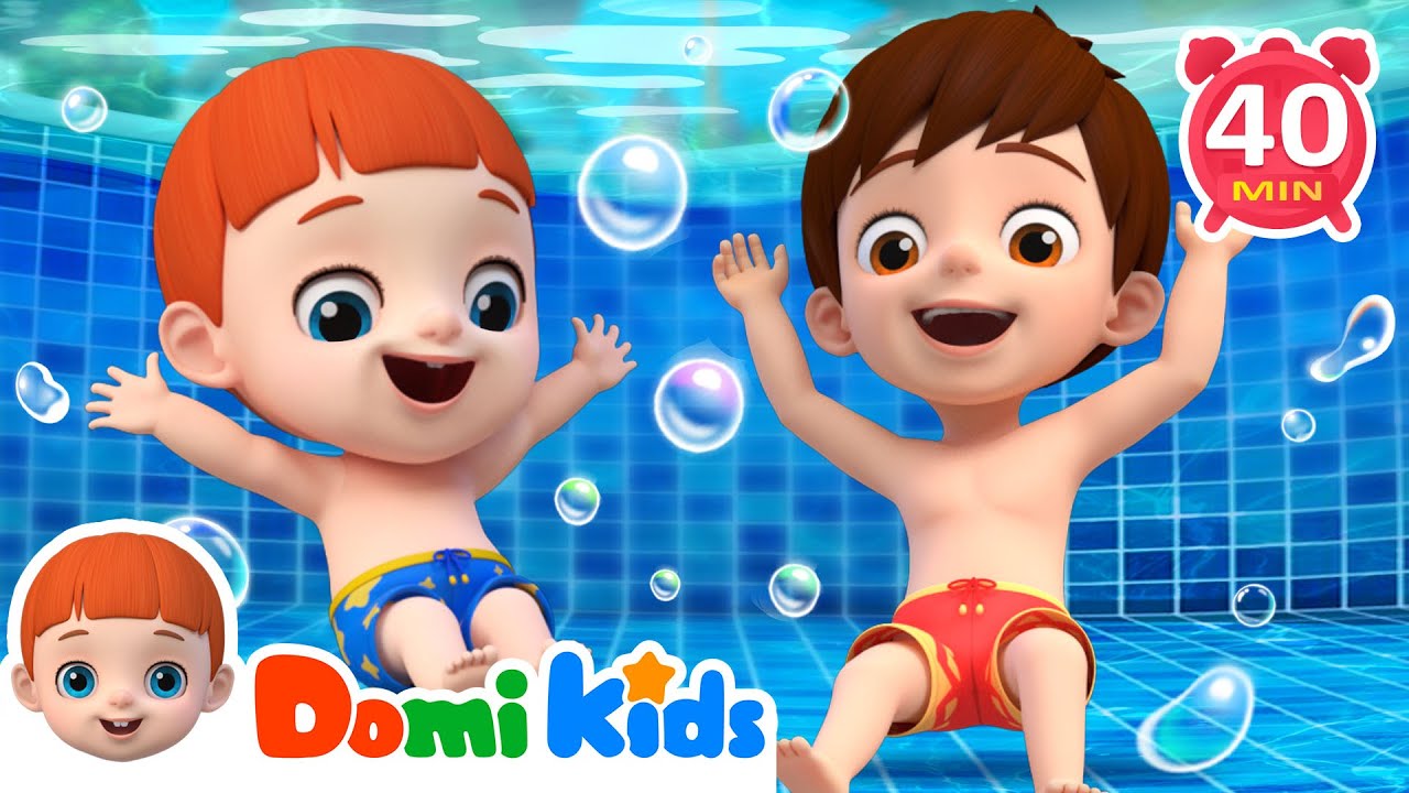 Splish Splash Summer Fun! 🏖️ Swim Song & Sunny Tunes | Nursery Rhymes ...