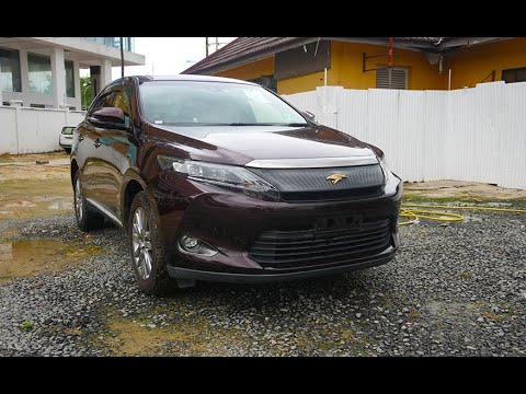 Toyota Harrier 2015 Model in Red Wine color available in Tanzania at ...