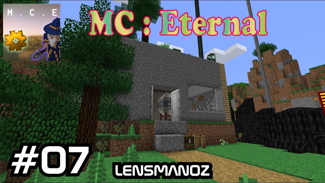 Minecraft MC:Eternal - Ep 7 | Oil Pumping and Storage - YouTube