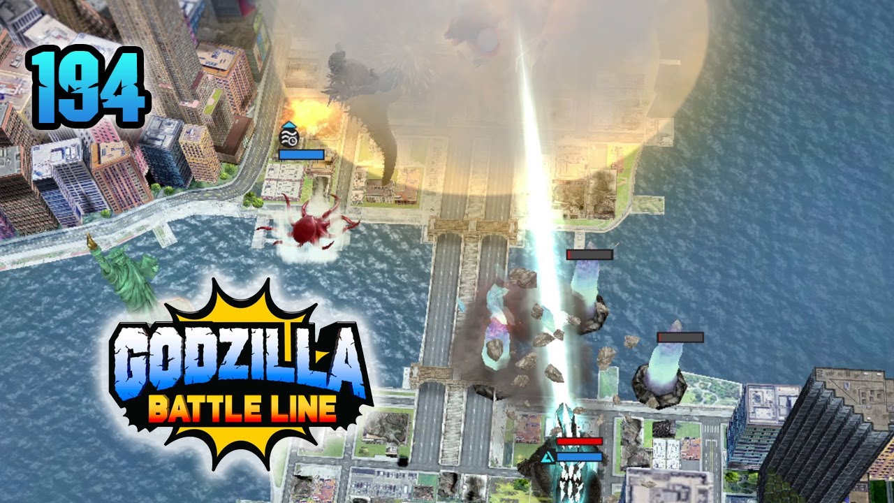 194 "Destroyer of Ginza" - Godzilla Battle Line - YouTube