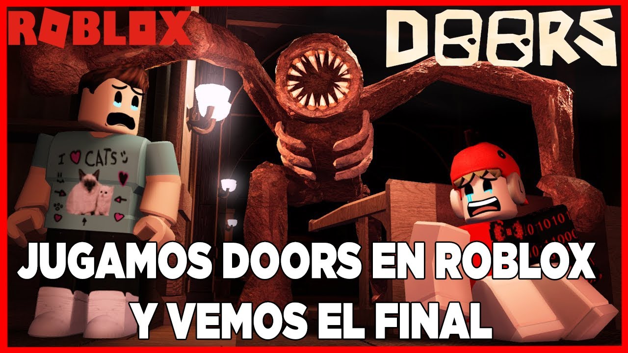 Jugamos doors en Roblox y vemos el final #locbry - YouTube