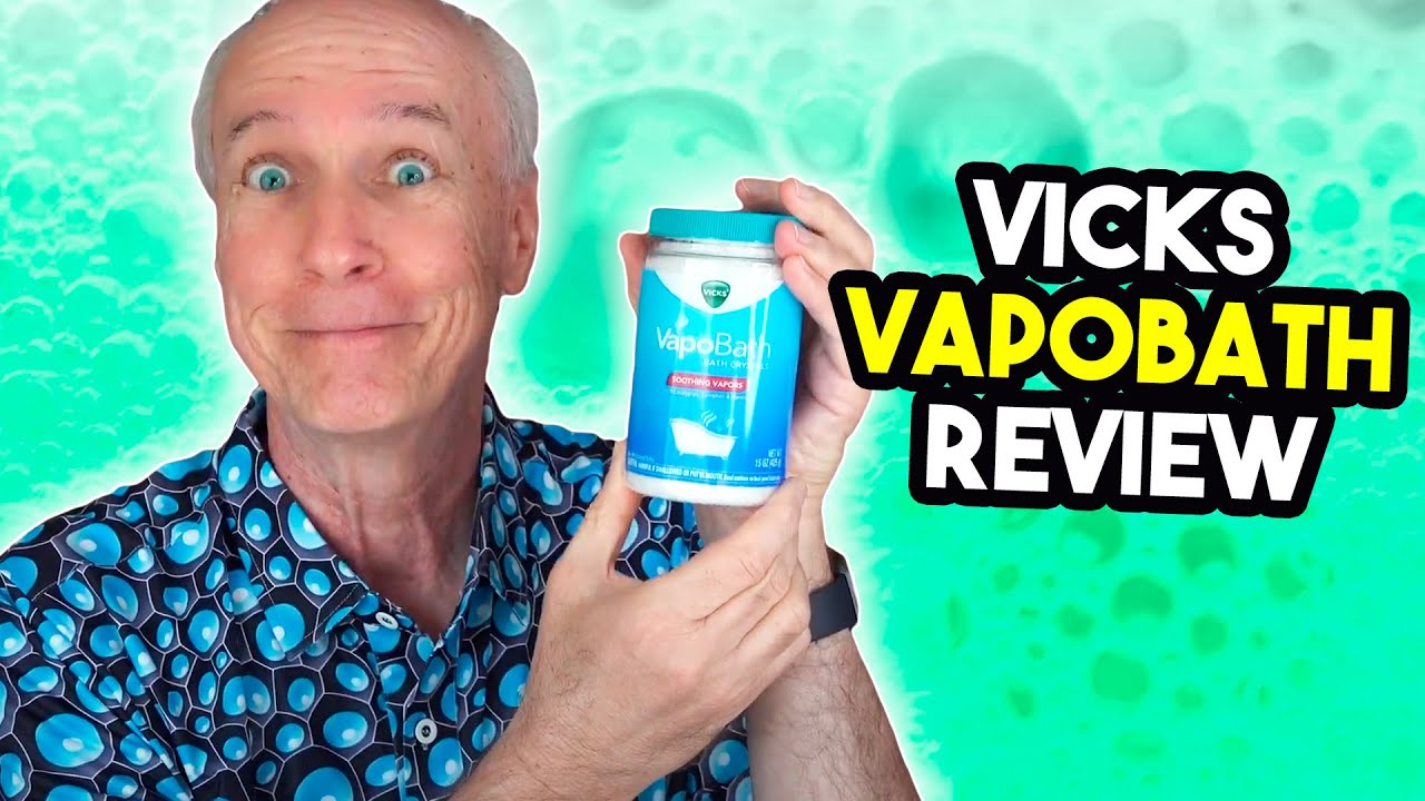 Vicks VapoBath Review- Unwind and Decongest! - YouTube