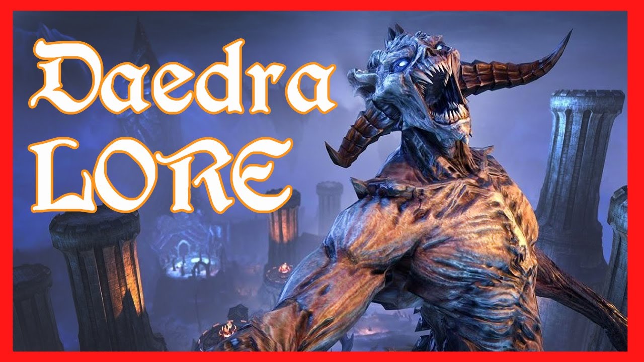 La lore dei Daedra nell'universo di The Elder Scrolls - YouTube