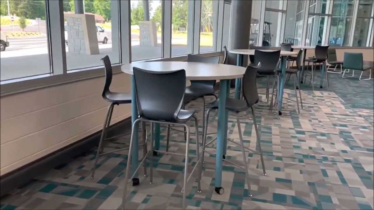 Seckinger High School Library Sneak Peek - YouTube