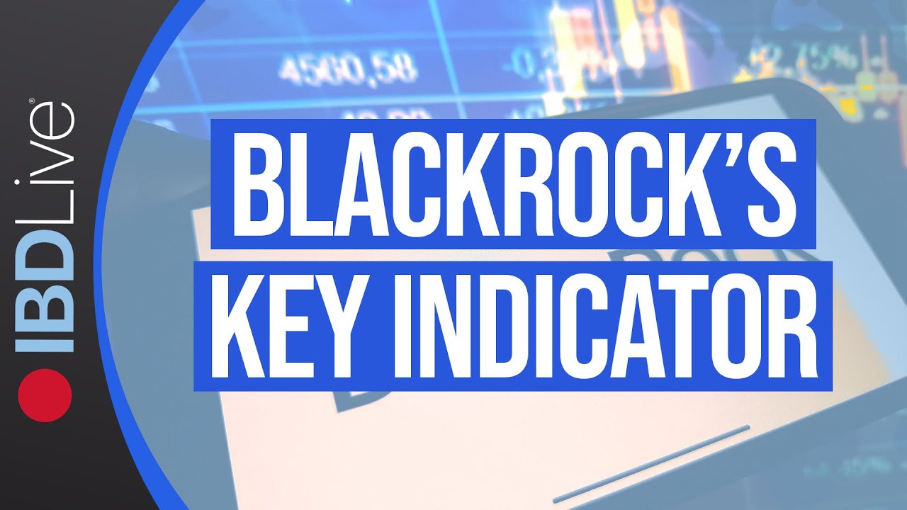 Why This Key Indicator Shows If BlackRock Stock's Breakout Will Continue | IBD Live - YouTube