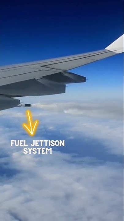 Aircraft Fuel Jettison / Fuel Dumping - YouTube