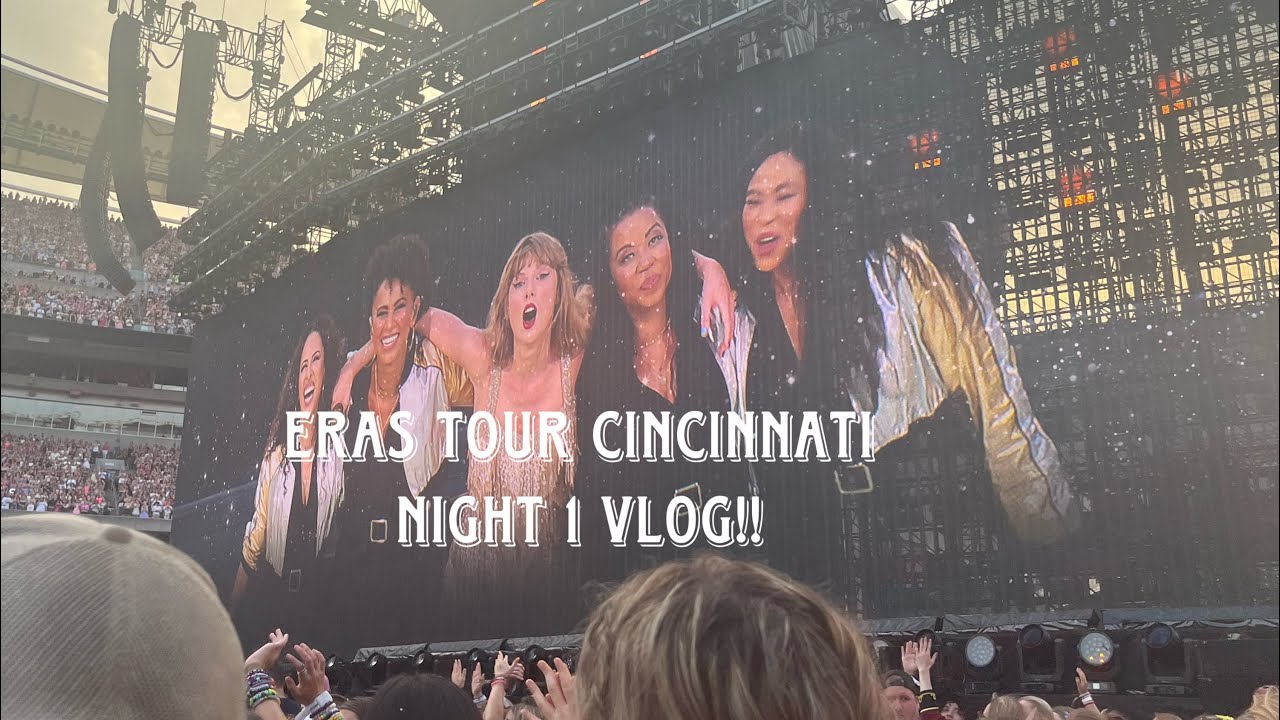 The Eras Tour Cincinnati Night 1 | Part 1! 🪩🫶 - YouTube