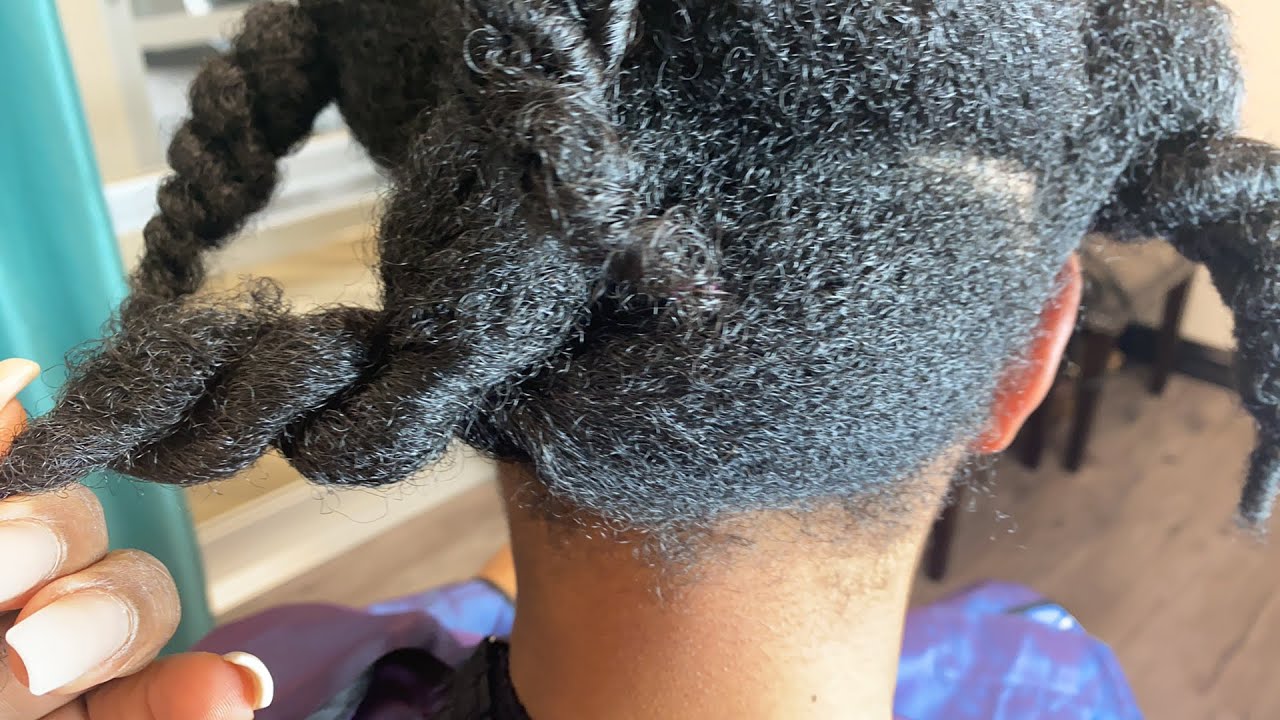 Course textured hair and how to manage it - YouTube