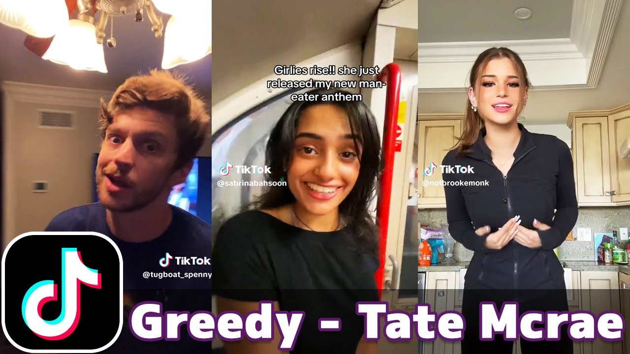 Greedy - Tate Mcrae | TikTok Compilation - YouTube