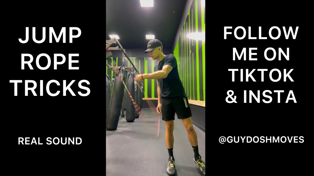 Jump Rope Tricks | Jump Rope Workout | Real Sound | Fitness Motivation ...