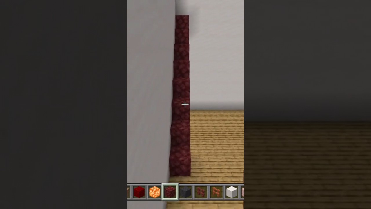 Minecraft Netherrack Stairs #minecraftstairs #minecraftcreativemode ...