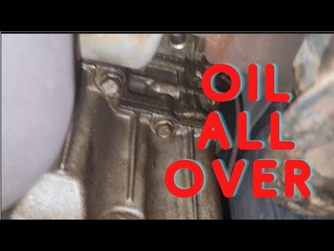 2012 Ford Escape 3.0 Front Cover Leak / Oil Pan As Well As Steering ...