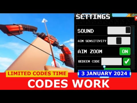 *NEW CODES* [UPDATE 4] Bow Battle Arena ROBLOX | 03/01/2024 - YouTube