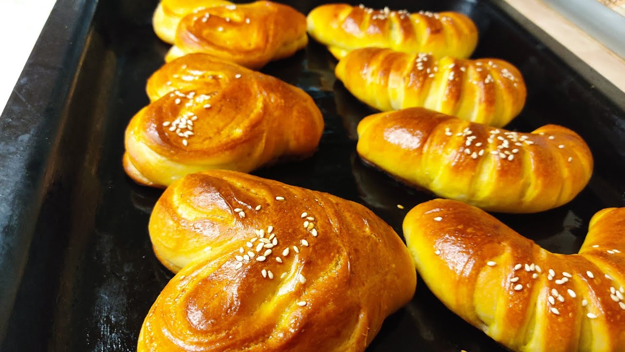 PAMBIQ KİMİ YUMŞAQ BULKA RESEPTİ|POĞAÇA TARİFİ - YouTube