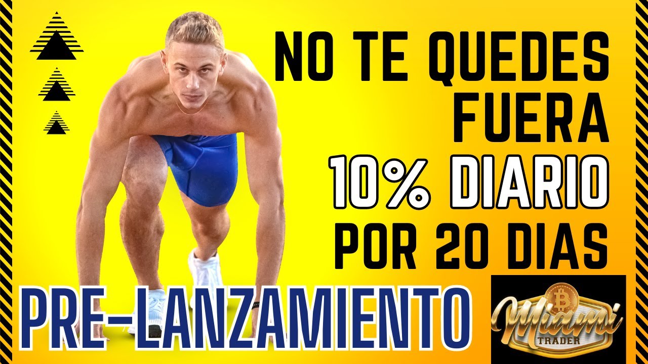 MIAMI TRADER - PRE LANZAMIENTO - 10% DIARIO POR 20 DIAS - PLANES DESDE ...