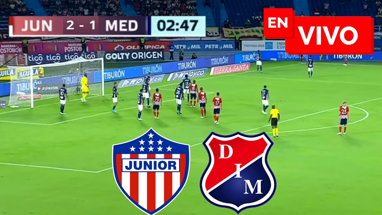 🔴 Junior vs Medellín EN VIVO / Final Liga Betplay - YouTube