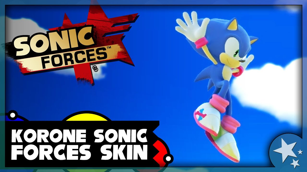 Frontiers Korone DLC Skin In Forces - Sonic Forces Mods - YouTube