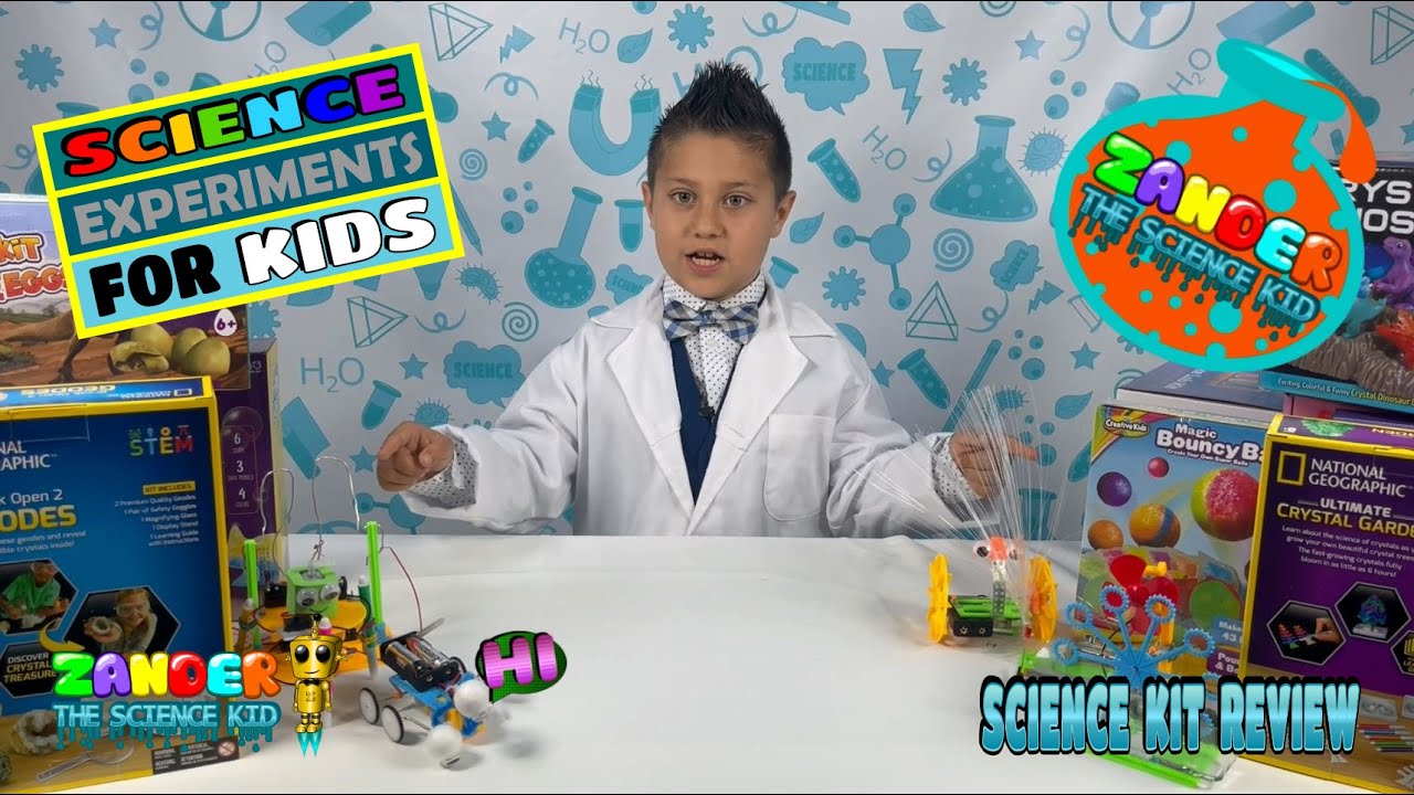 Kids Robot Science Kit Review - Science For Kids - BeAndge 6 In 1 ...