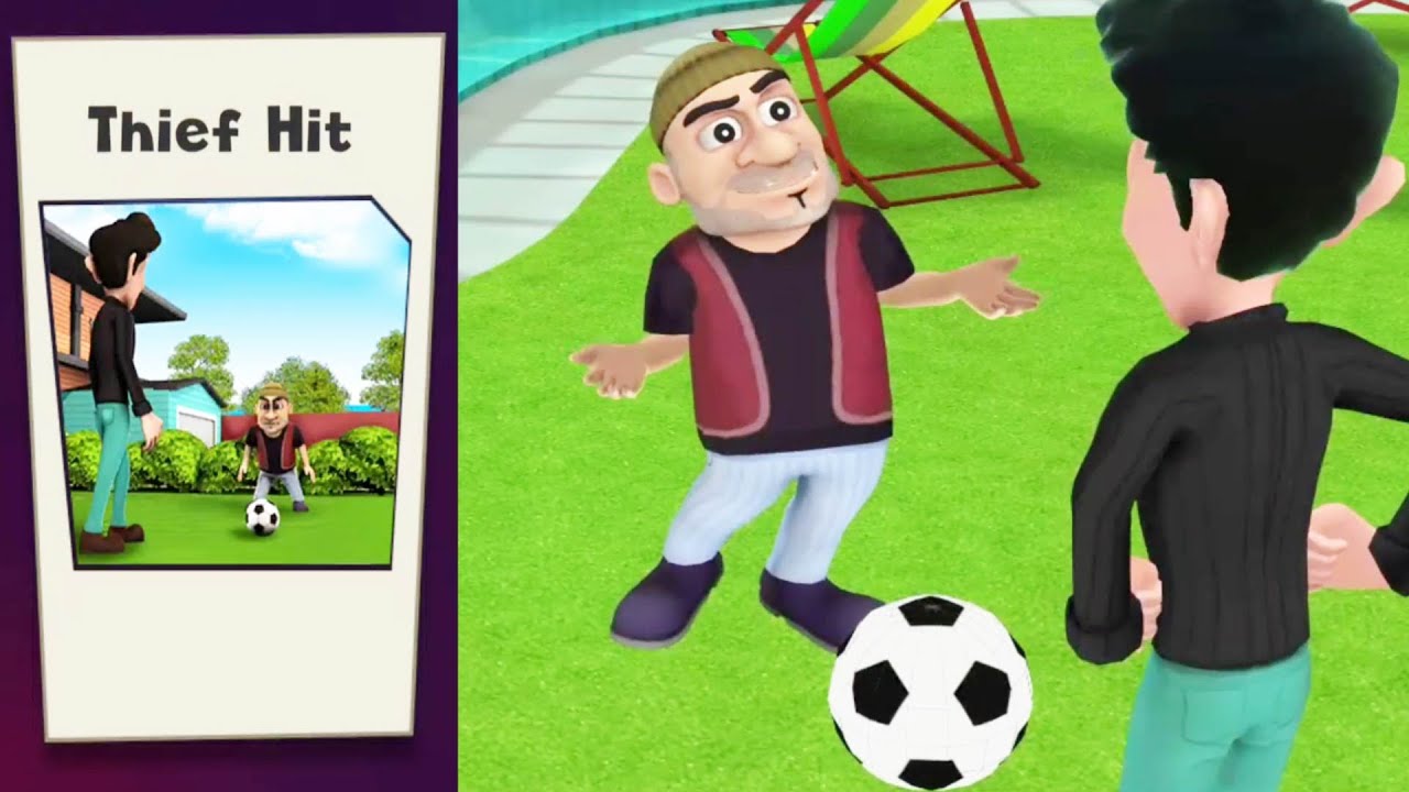 Scary Robber Home Clash - New Update Thief Hit - Football Pranks - YouTube