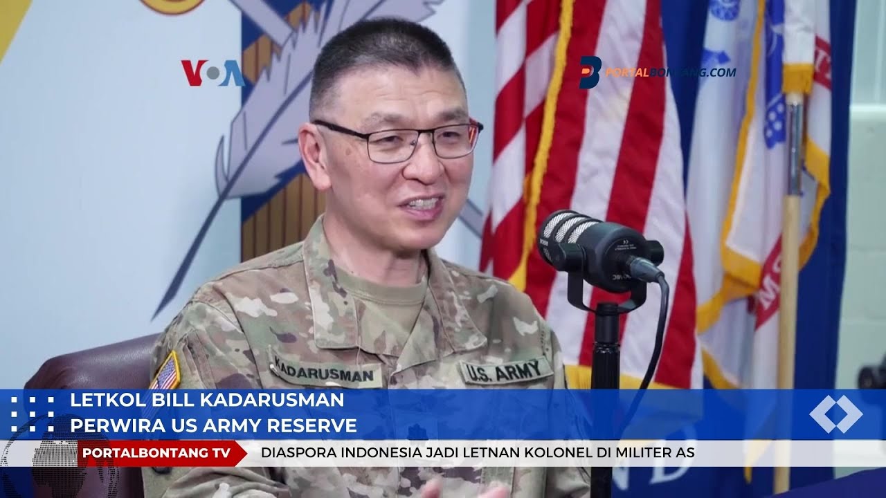 Diaspora Indonesia Jadi Letnan Kolonel di Militer AS - YouTube