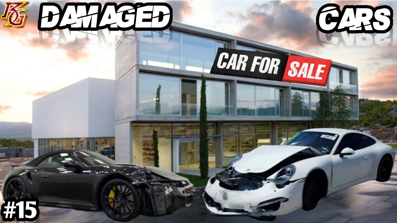 CAN I SELL A DAMAGED LUXURY CAR - YouTube