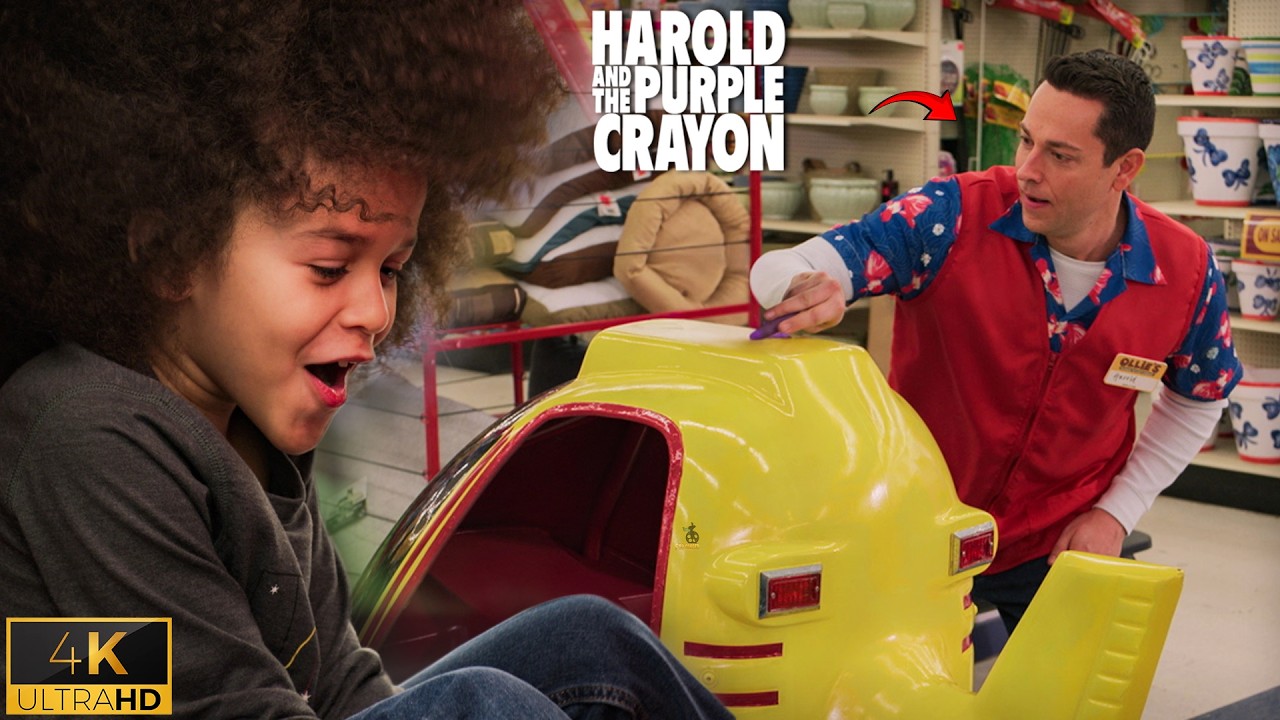 Harold’s Purple Crayon Powers | Toy Helicopter Scene - Harold and the ...