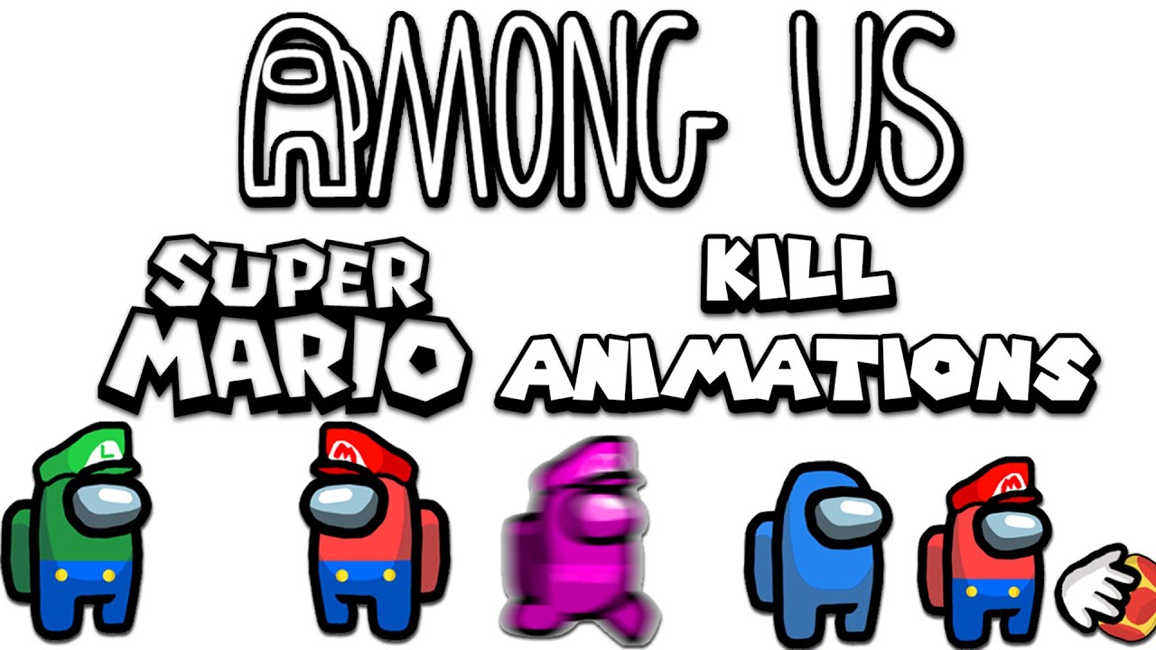 Among Us - Super Mario Kill Animations - YouTube