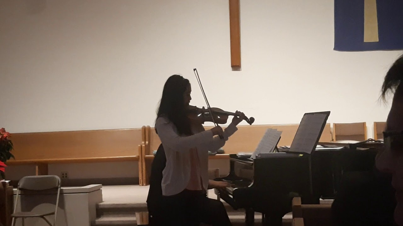 2019 violin recital - YouTube