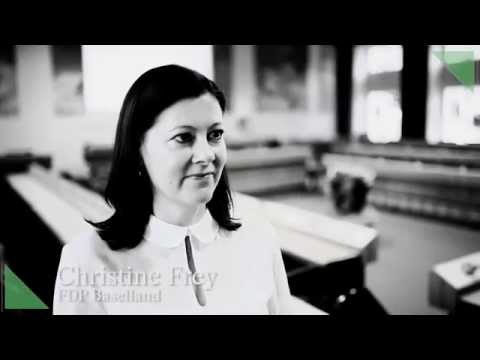 Christine Frey über die Wahlergebnisse der FDP Baselland - YouTube