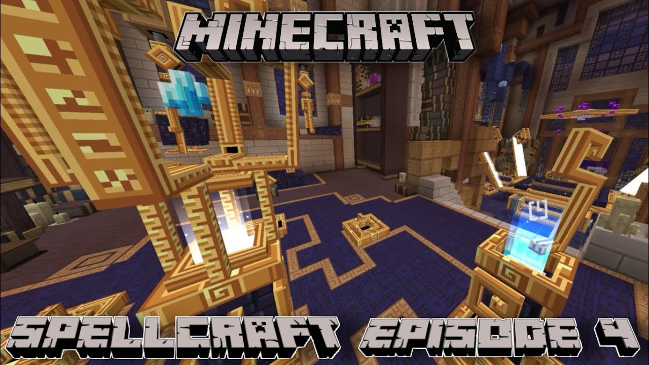Learning How to Upgrade Spells (Minecraft Spellcraft episode 4) - YouTube