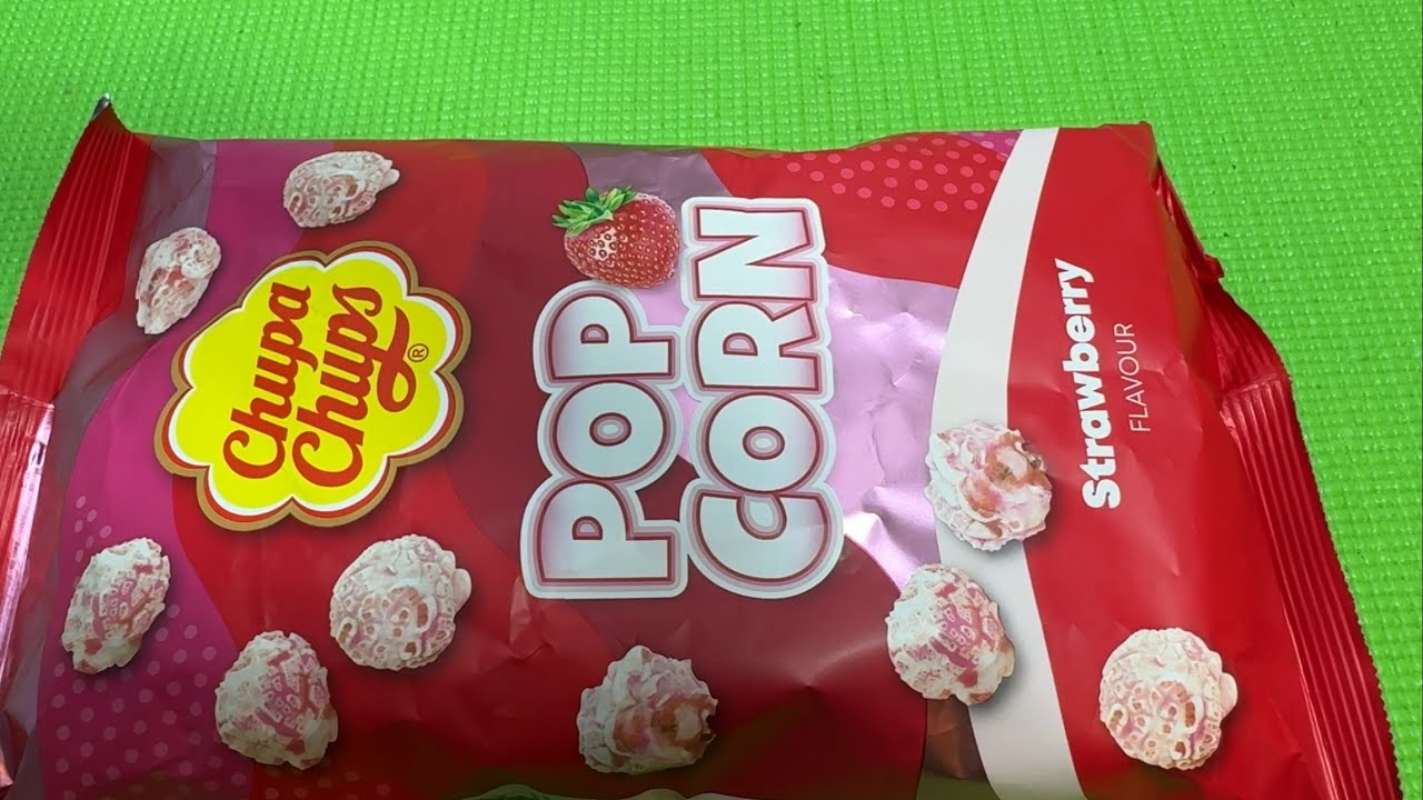 Chupachups Pop Corn Unboxing Video | Satisfying Video Unwrapping Candy ...