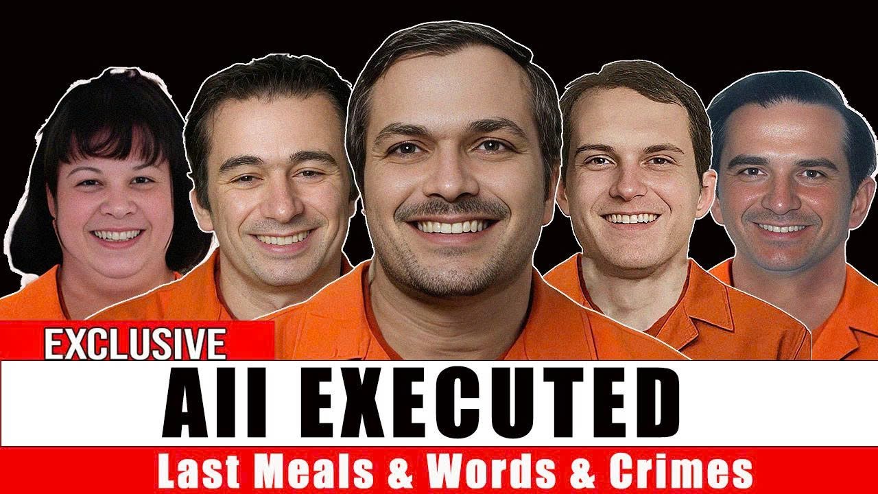 All PRISONERS EXECUTED in (1988 - 2000) : Last Meals & Words & Crimes ...