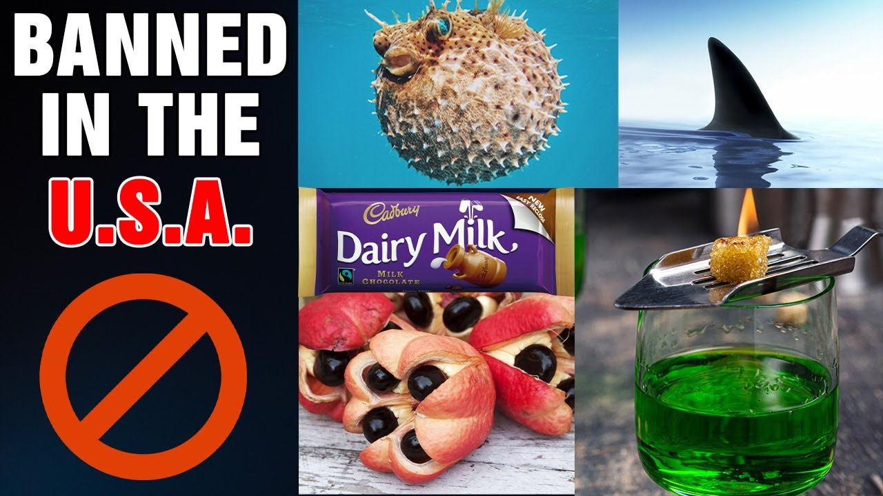 10 Forbidden Foods You Can’t Legally Eat in the U.S. (And Why!) - YouTube