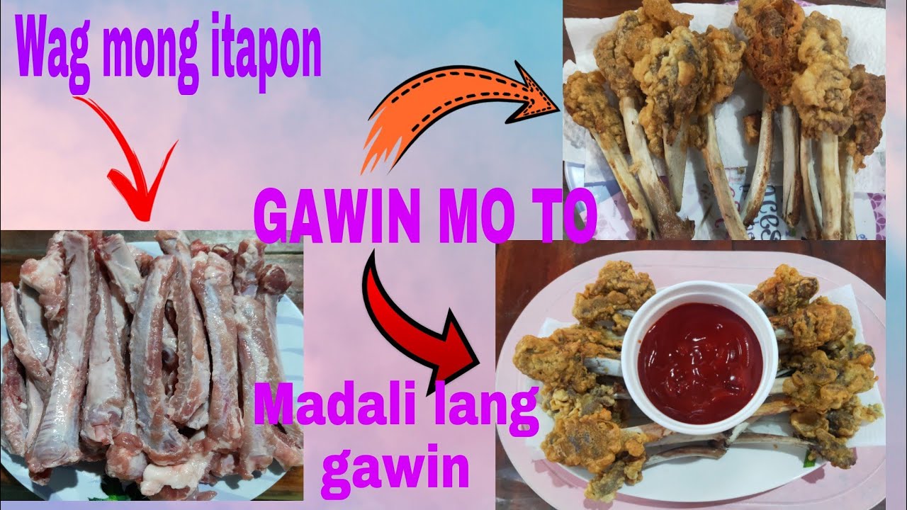 Pork Ribs lollipop - YouTube