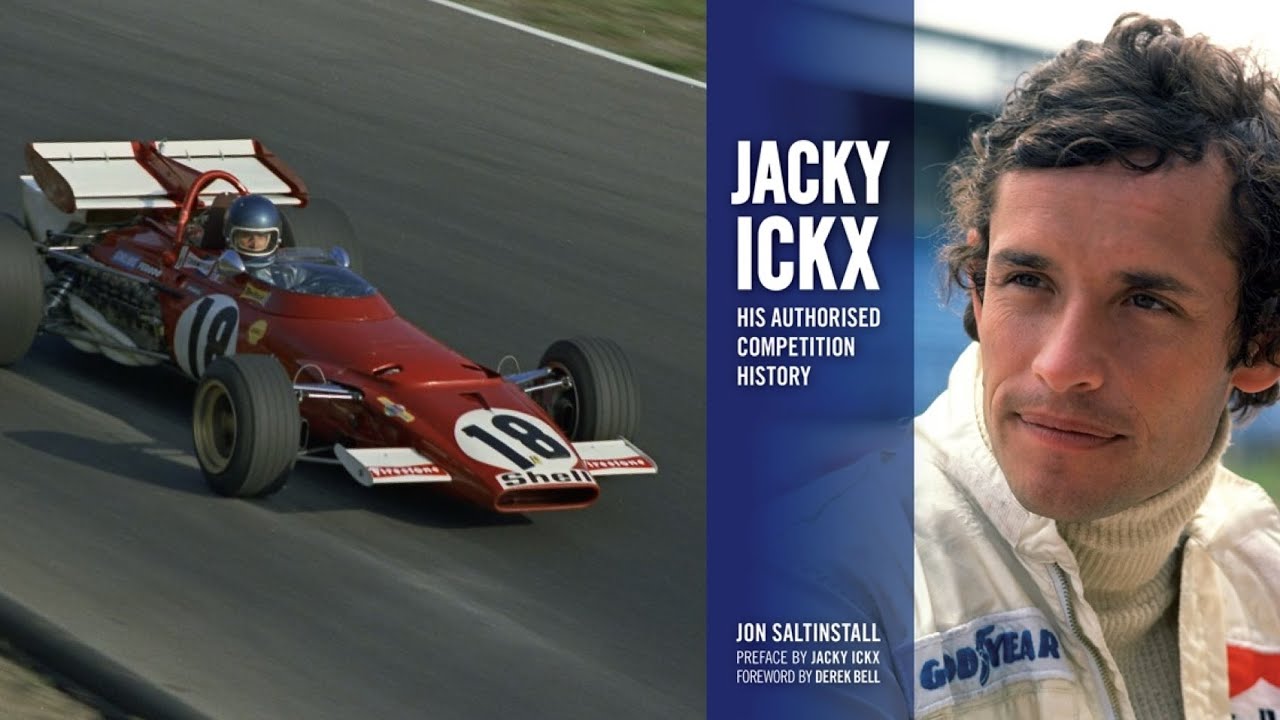 The New Book on Jacky Ickx is Out ! We Interview Author Jon Saltinstall ...