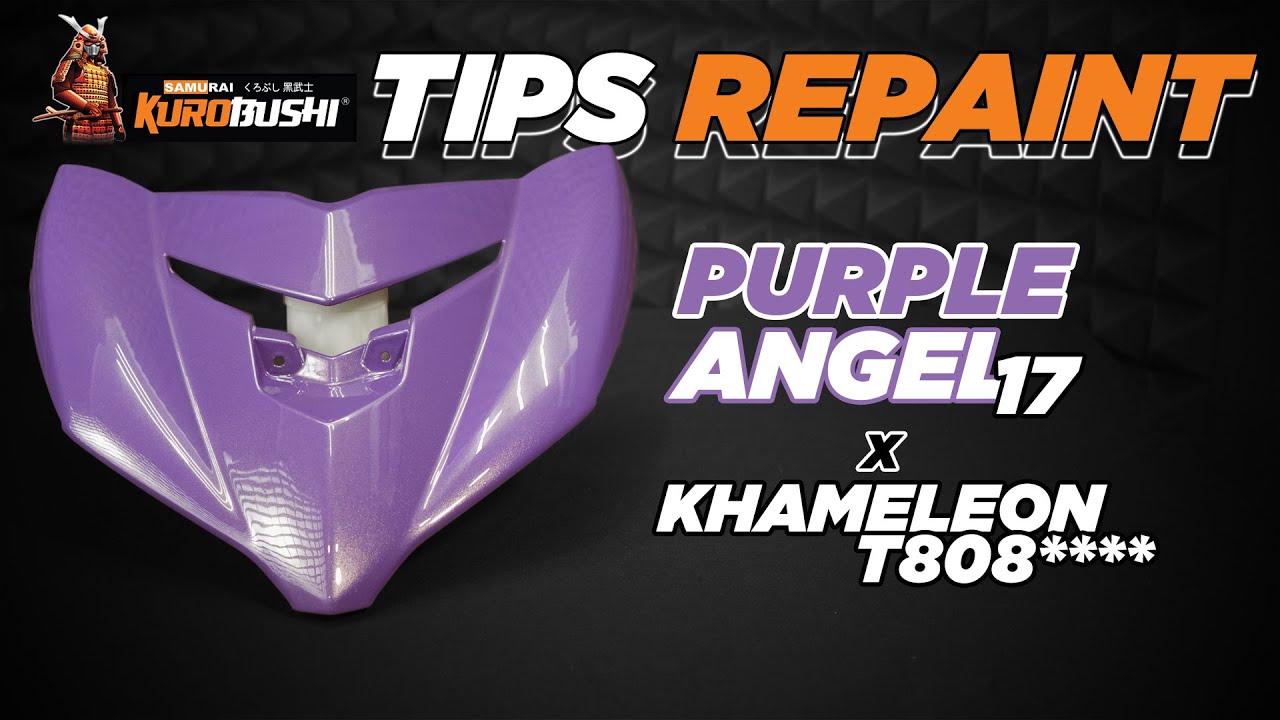 KOMBINASI WARNA UNGU PASTEL LEMBAYUNG EMAS MENGGUNAKAN PURPLE ANGEL 17 ...
