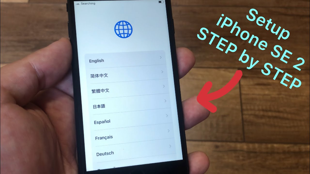 How to SETUP iPhone SE 2020 - YouTube