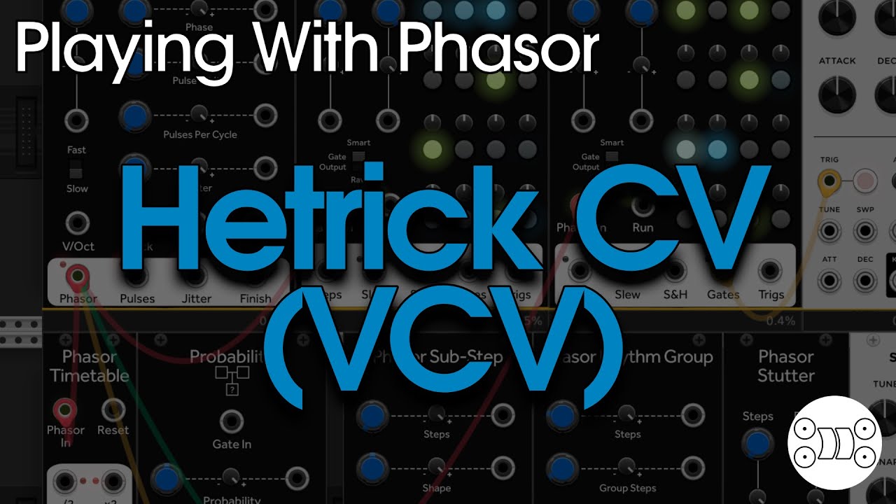 Playing with phasor based sequencing| VCV + Hetrick CV - YouTube