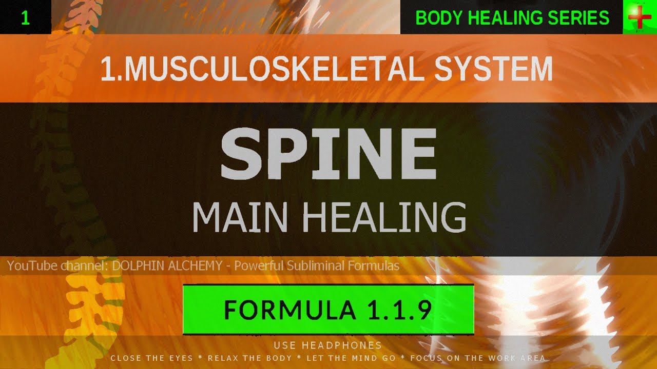 1.1.9 🎧 Healthy Spine, Vertebral Column EXTREMELY DEEP HEALING ...